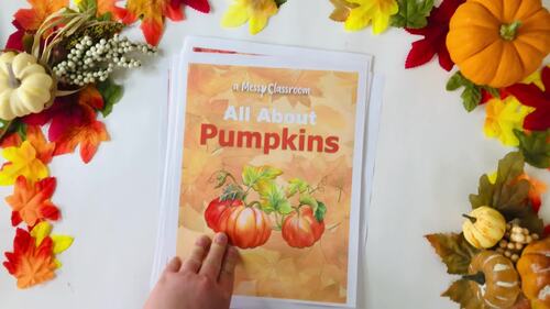 Pumpkins Nonfiction Text RI.2.2 Main Topic & Key Details Lesson 2nd Grade
