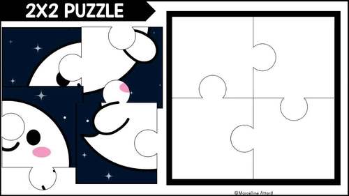 DIGITAL HALLOWEEN PUZZLES GAME GOOGLE SLIDES MATH LOGIC SHAPES MYSTERY ...