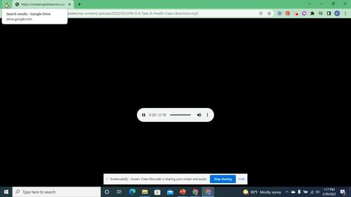 WIDA ESL Listening Progress Monitoring Practice 6th-8th grade Beginner ...
