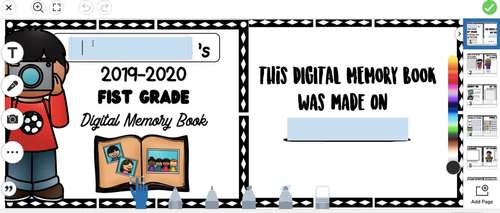 SEESAW Digital Memory Book End of Year Project 2020-2021 Covid-19 FIRST ...