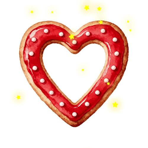 Christmas Cookies Clipart Bundle - Watercolor Gingerbread Cookies ...