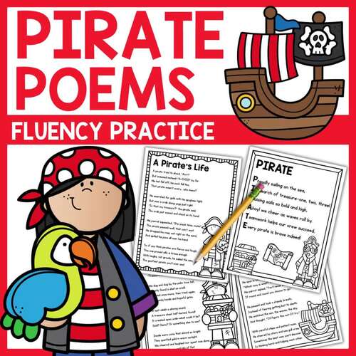 Pirate Poems | Poetry for Pirate Day Reading Fluency Practice Center ...
