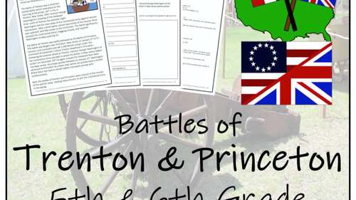 Battles of Trenton and Princeton Close Reading Comprehension | 5th ...