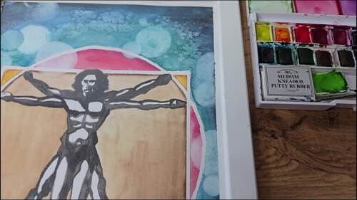 End Of Year Renaissance Art Project Watercolor Painting Leonardo Da Vinci