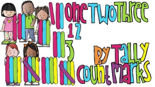 Tally Marks clip art 2025 Math clip art Counting clip art COLORED Version