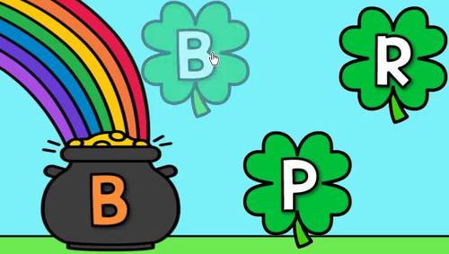 St. Patrick's Day ABC Match - SMART Board Activities by LetTheGoodTimesKrol