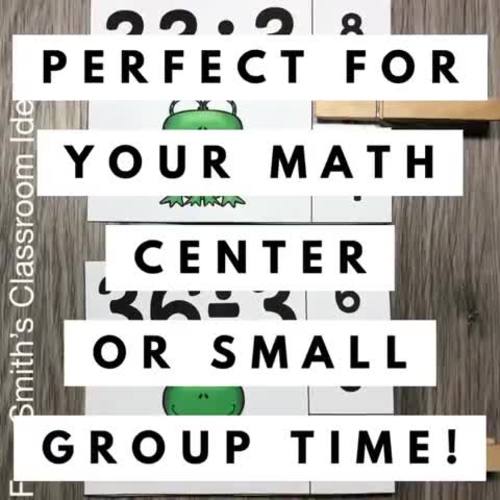 Division Clip Cards For An Entire Year Bundle by Fern Smith's Classroom ...