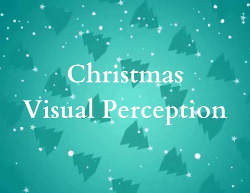 Christmas Visual Perception (Digital PPT) by School OT Finds | TPT