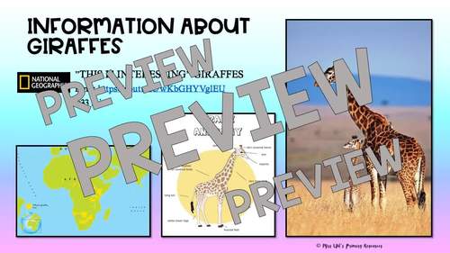 Giraffe Art Lesson | Perspectives | Directed Drawing | Watercolour ...