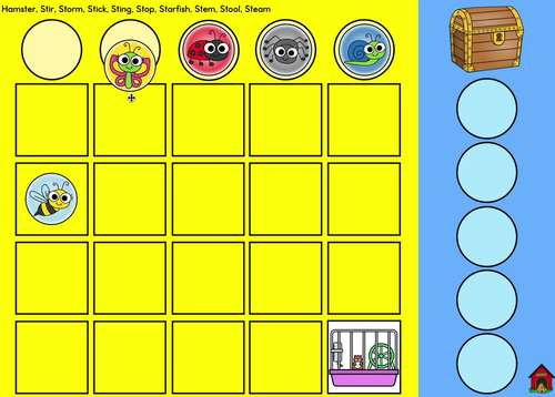 Digital Spring Articulation Cariboo Game for Speech Therapy Students