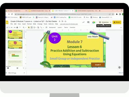 HMH Into Math, Grade 5, Module 7 Bundle (Lessons 1-6) by Annie's Little ...