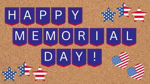 Memorial Day Bulletin Board Kit by TeacherUP | TPT