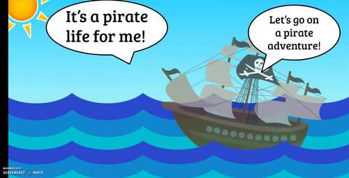 Pirate Adventure - Moving and Writing by Kerri the COTA | TPT