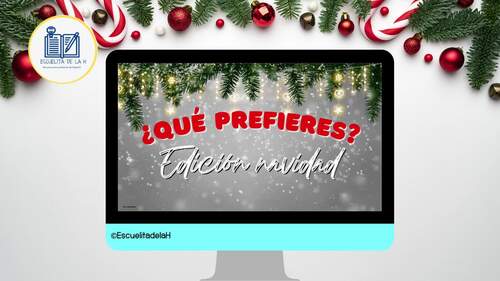 Que Prefieres - La Navidad - Would You Rather Questions in Spanish