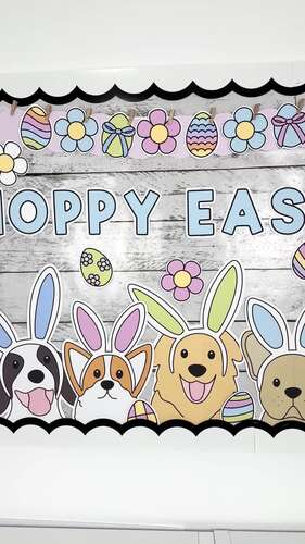 Easter Bulletin Board for April Bulletin Board Ideas and Easter Door ...