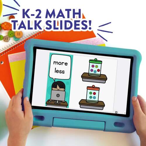 Number Talks: Daily Math Talks Slides for Kindergarten, First, & Second ...
