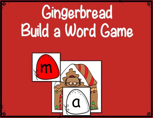 First Grade Gingerbread Themed Literacy & Math Centers & Activities