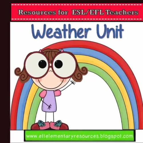 Weather in the past tense for Elementary EFL | TpT