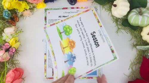 Seasons Diversified 2nd Grade Nonfiction Lesson Ask Answer Questions RI.2.1