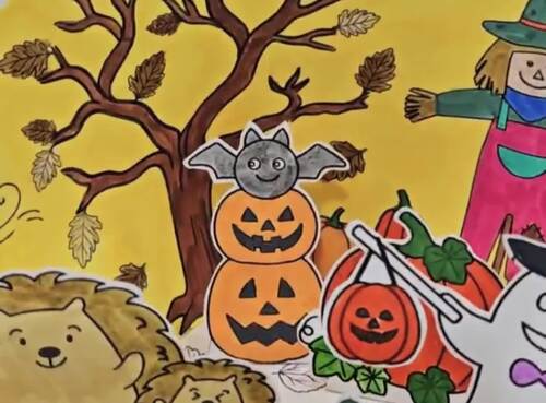 Season Diorama Coloring, Four Seasons of the Year, Kids Seasonal Paper ...