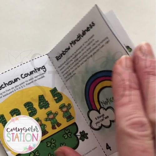 St. Patrick's Day Coping Skills School Counseling Lesson, Centers, and ...