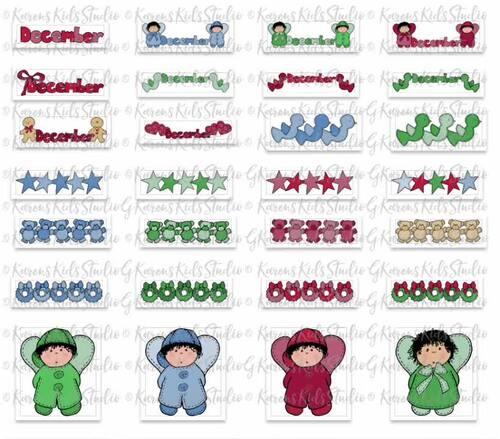 Christmas Clipart Gingerbread,Teddy Bears, Decorations,Wreaths(Karen's ...