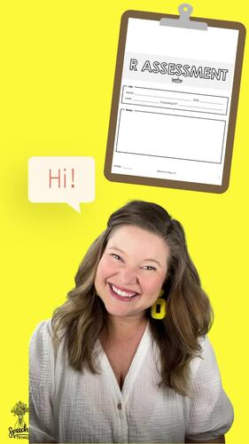 R Assessment for Articulation and Phonology - all ages by Speechy Things