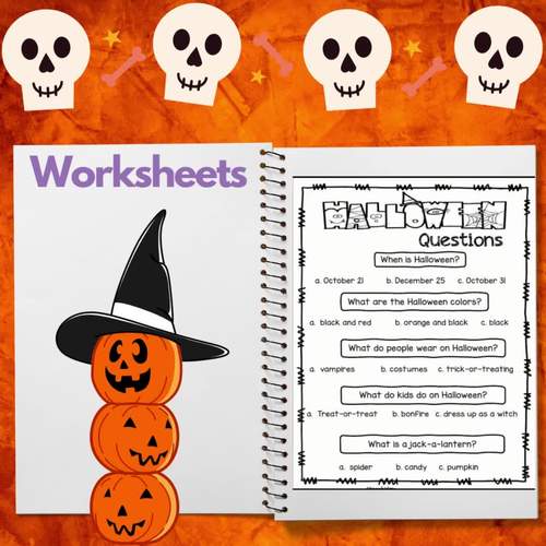 All About Halloween Mega Bundle | Language Therapy, Literacy + Boom Cards