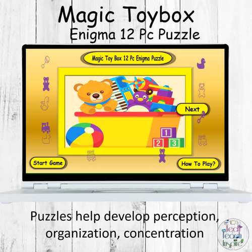 Online Jigsaw Puzzle| Enigma Mystery Puzzle| 12Pc Puzzle Game| Enigma ...