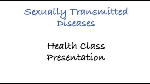 Sexually Transmitted Disease & HIV and AIDS by The STEM Center | TpT