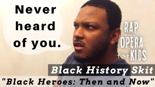 Free Black History Month Skit from Musical Play Script for Assembly