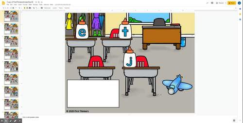 Short Vowels Distance Learning Blending Kindergarten Phonics Curriculum ...