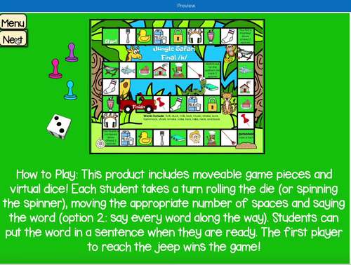 Jungle Safari Articulation Board Games Summer Speech Therapy Print ...