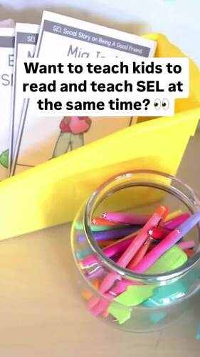 Social Stories Emotional Regulation Decodable Printable Leveled Reading ...