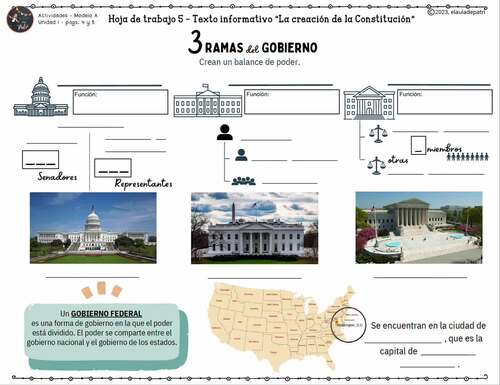 Benchmark Adelante - 5to Grado - Unidad 1 SPANISH by El aula de Patri