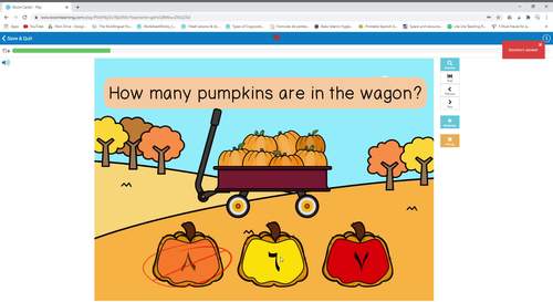 Arabic Number Counting Boom Cards by Hands-on Multilingual Fun | TPT