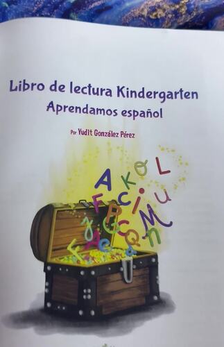 Libro de lectura Kindergarten: Aprendamos español by Yudit Gonzalez CV