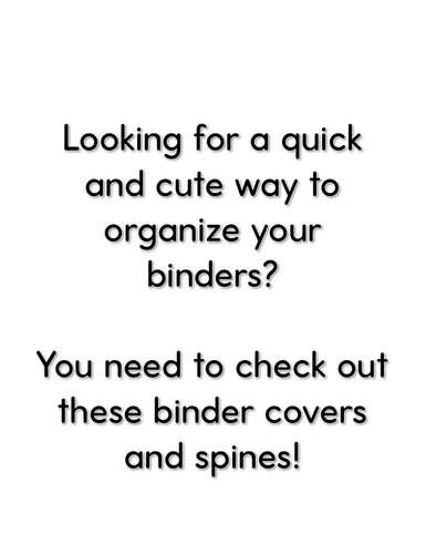 EDITABLE Binder Covers & Spines Templates - Dots and Stripes with Green
