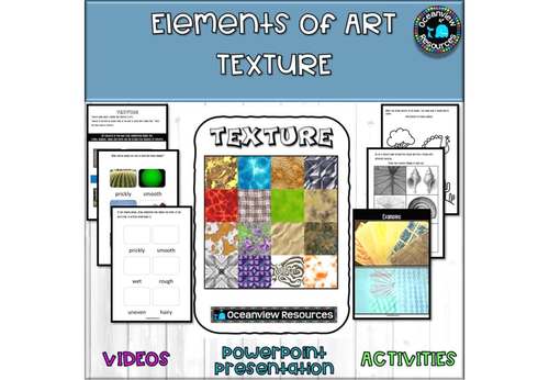 ELEMENTS OF ART-TEXTURE by Oceanview Resources | TPT