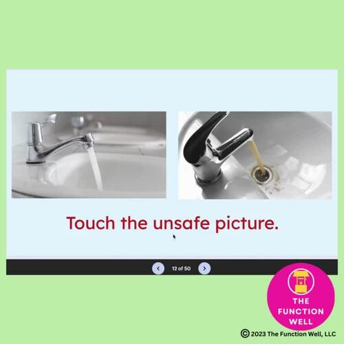 1 Step Directions - Touch Safe/ Unsafe Pictures - Safe vs Unsafe ...