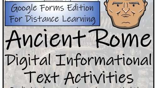 Ancient Rome Close Reading Activity Bundle Digital & Print | 5th & 6th ...