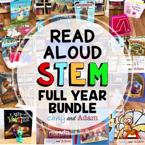 Elementary READ ALOUD STEM™ Activities and Challenges BUNDLE Distance ...