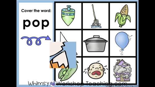 Boom Cards Phonics Puzzle Pictures Short O Digital Task Cards Distance ...