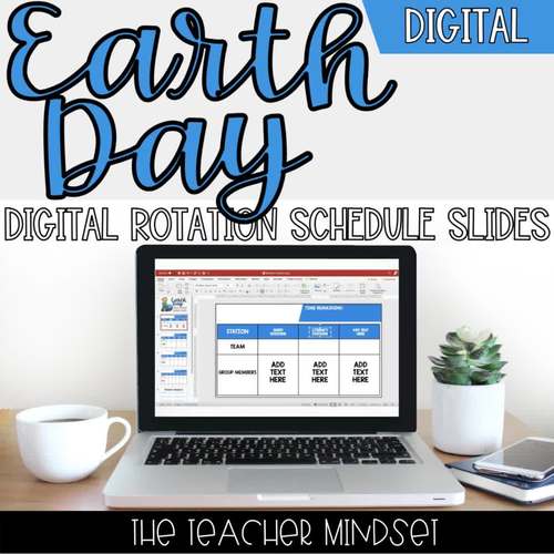 Digital Center Slides | Earth Day Theme | Slides & PowerPoint | TPT