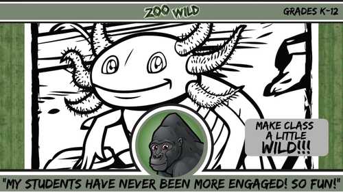 Ring-Tailed Lemur - 15 Zoo Wild Resources - Leveled Reading, Slides ...