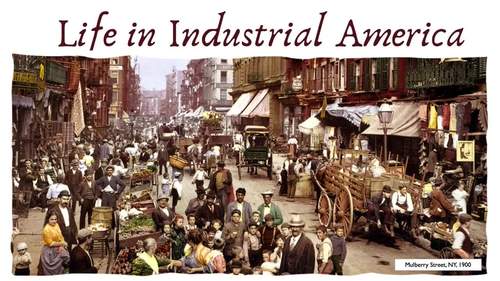 Industrial America PowerPoint & Google Slides | Primary Source | TPT
