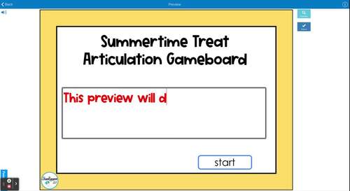 Boom™ Cards Summertime Treat Articulation Game Board for M by Speech ...