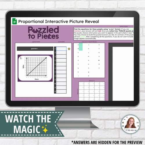 Proportional Relationships With Graphs