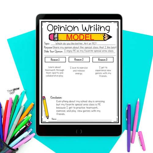 September Writing Prompts Digital Distance Learning by Think Grow Giggle