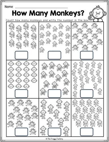 Counting Objects to 20 Worksheets | Writing Numbers to 20 | How Many